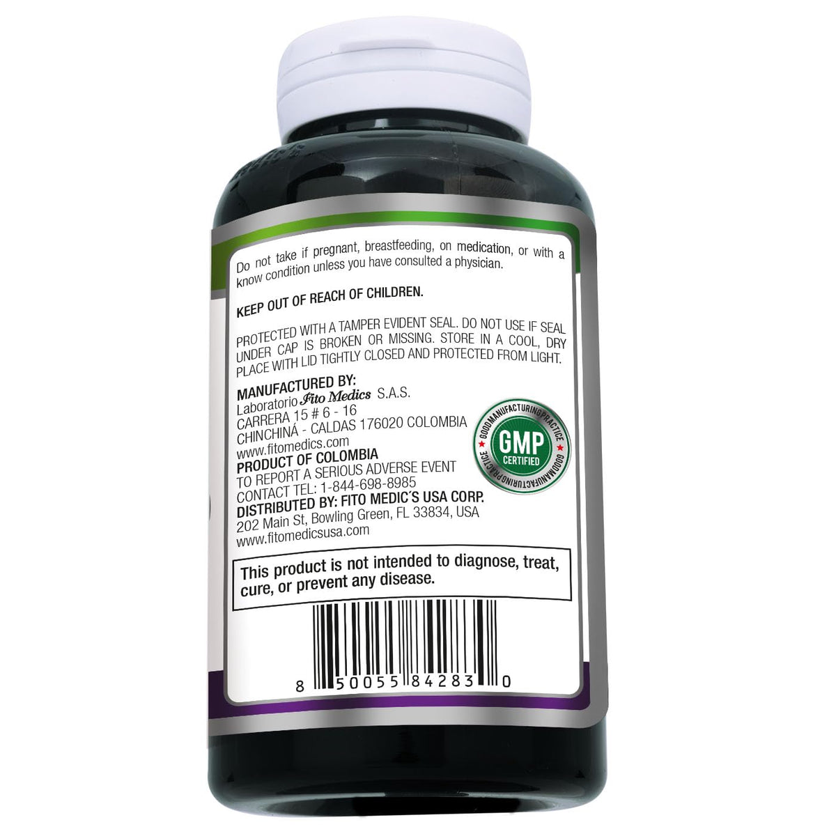 180 count grape seed extract bottle