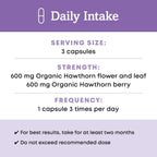 180 count Hawthorn dietary supplement