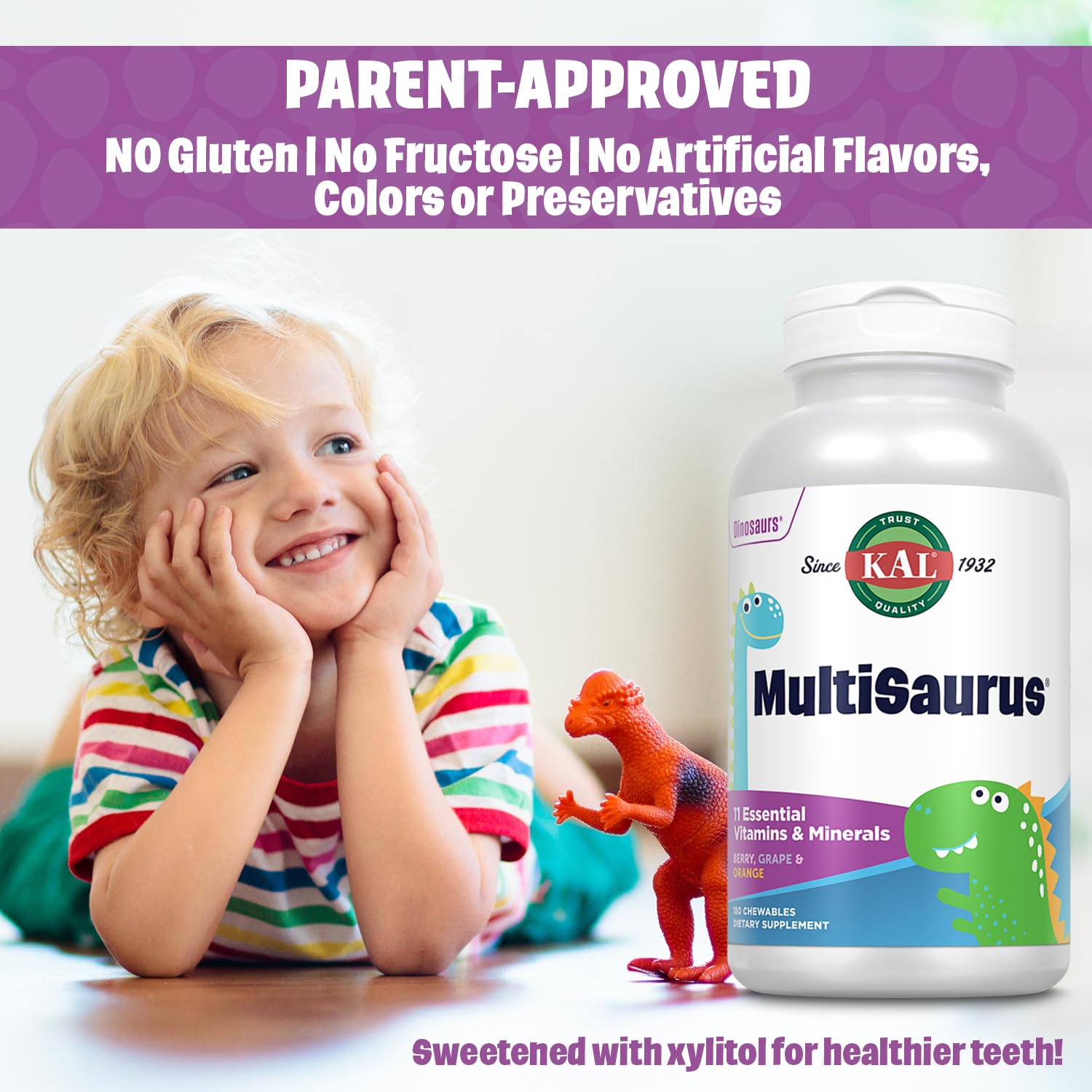 180 count kids vitamin supply