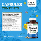 180 count liver detox capsules for wellness