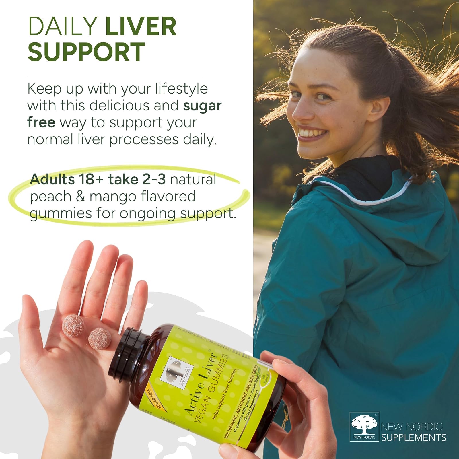 180 count liver health gummies