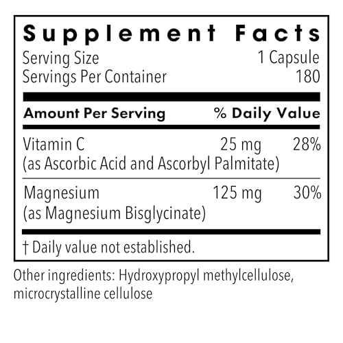 180 count magnesium capsules for health