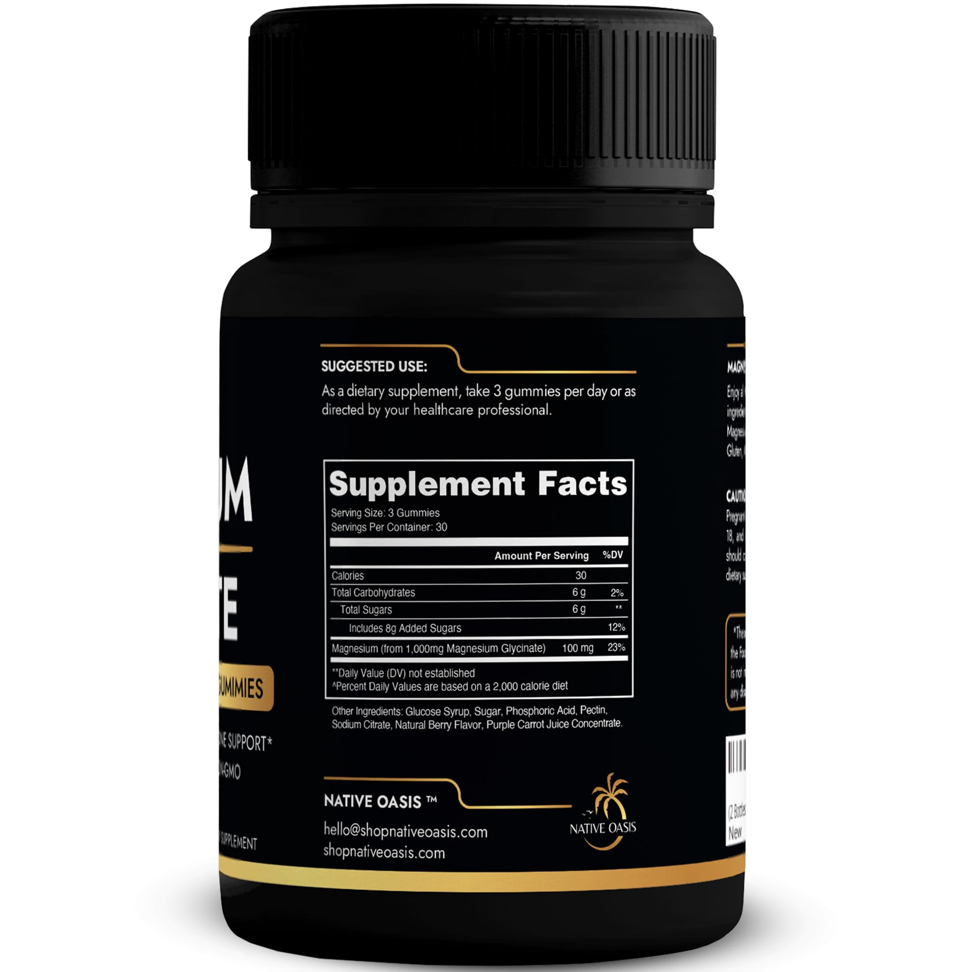 180 count magnesium gummies for convenience
