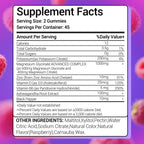 180 count magnesium gummies for long-lasting supply