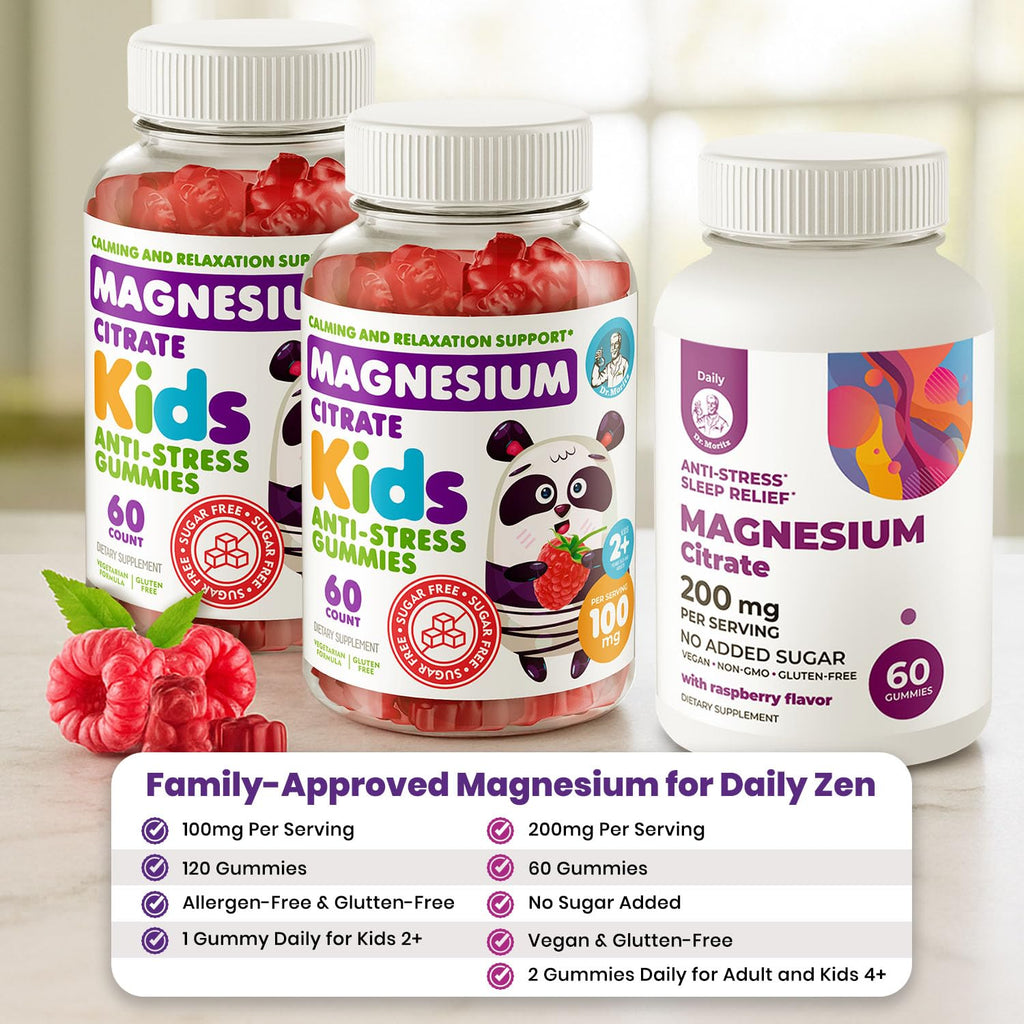 180 count magnesium gummies for wellness