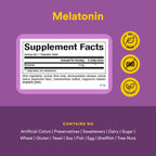 180 count melatonin gummies