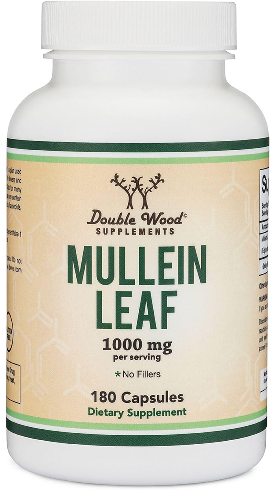 180 count Mullein Leaf capsules