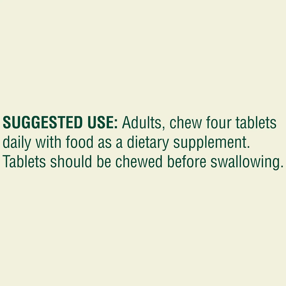 180 count papaya enzyme tablets