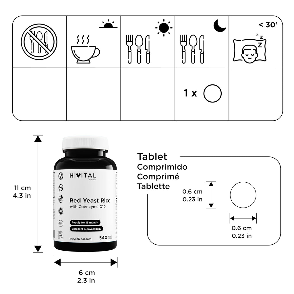 180 count red yeast rice capsules