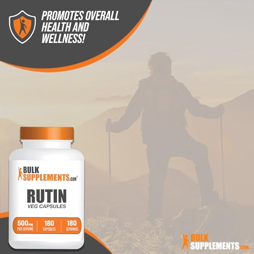 180 count Rutin supplement bottle