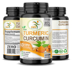 180 count turmeric curcumin capsules