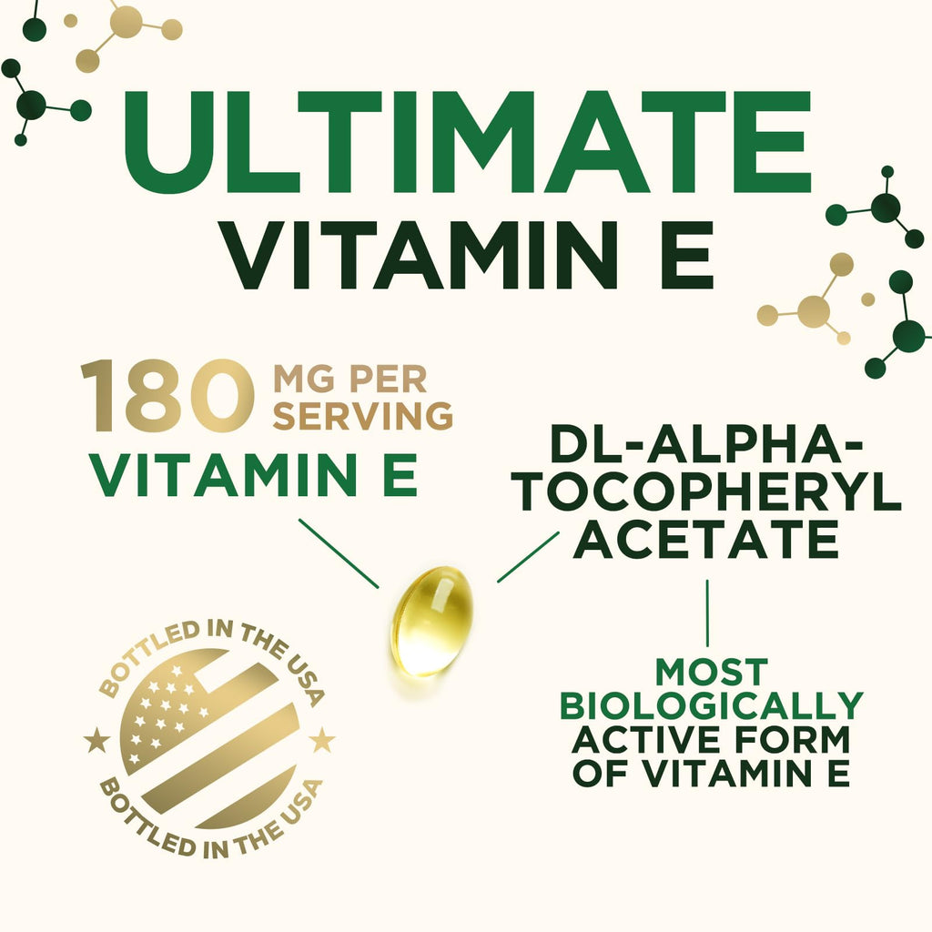 180 mg Vitamin E for immune function
