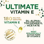 180 mg Vitamin E for immune function