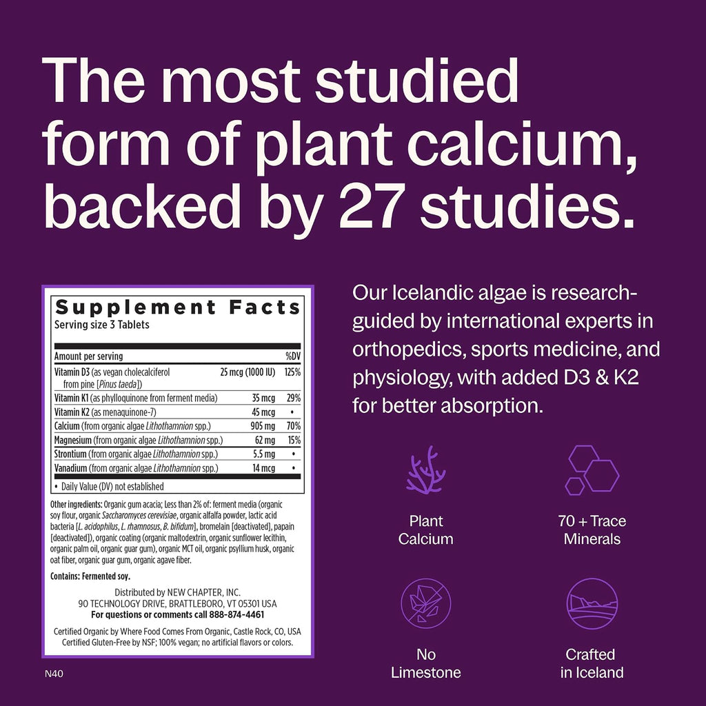 180 slim tablets for daily calcium