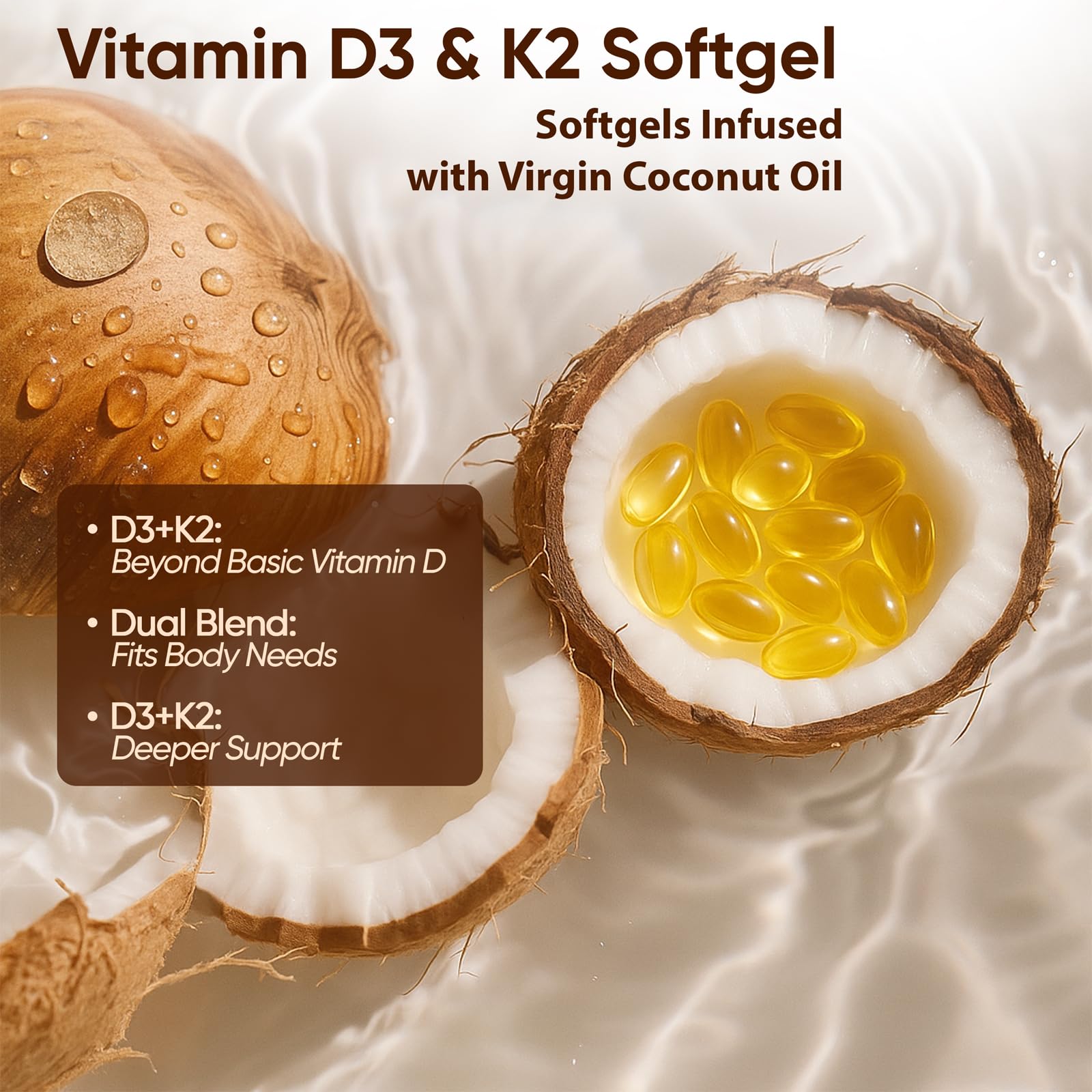 180 softgels for daily vitamin D