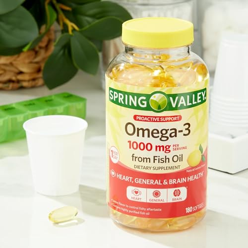 180 softgels of fish oil