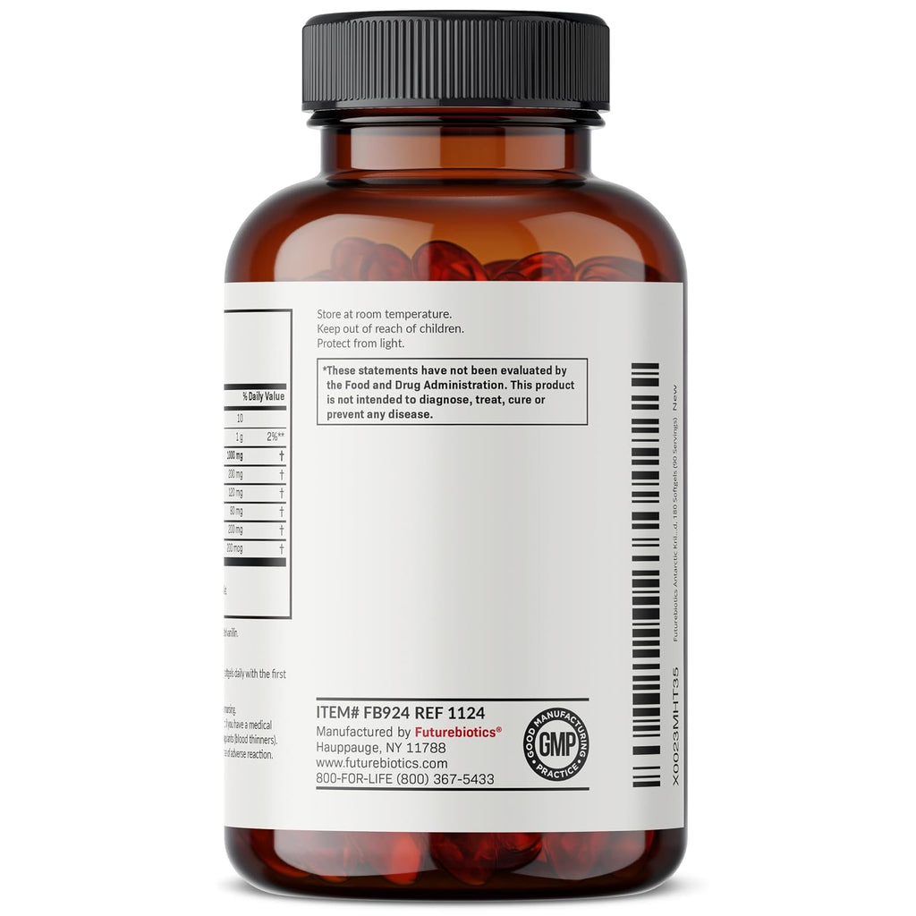 180 softgels of krill oil