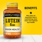 180 softgels of Lutein for vision support