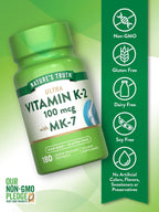 180 softgels of vitamin K for health