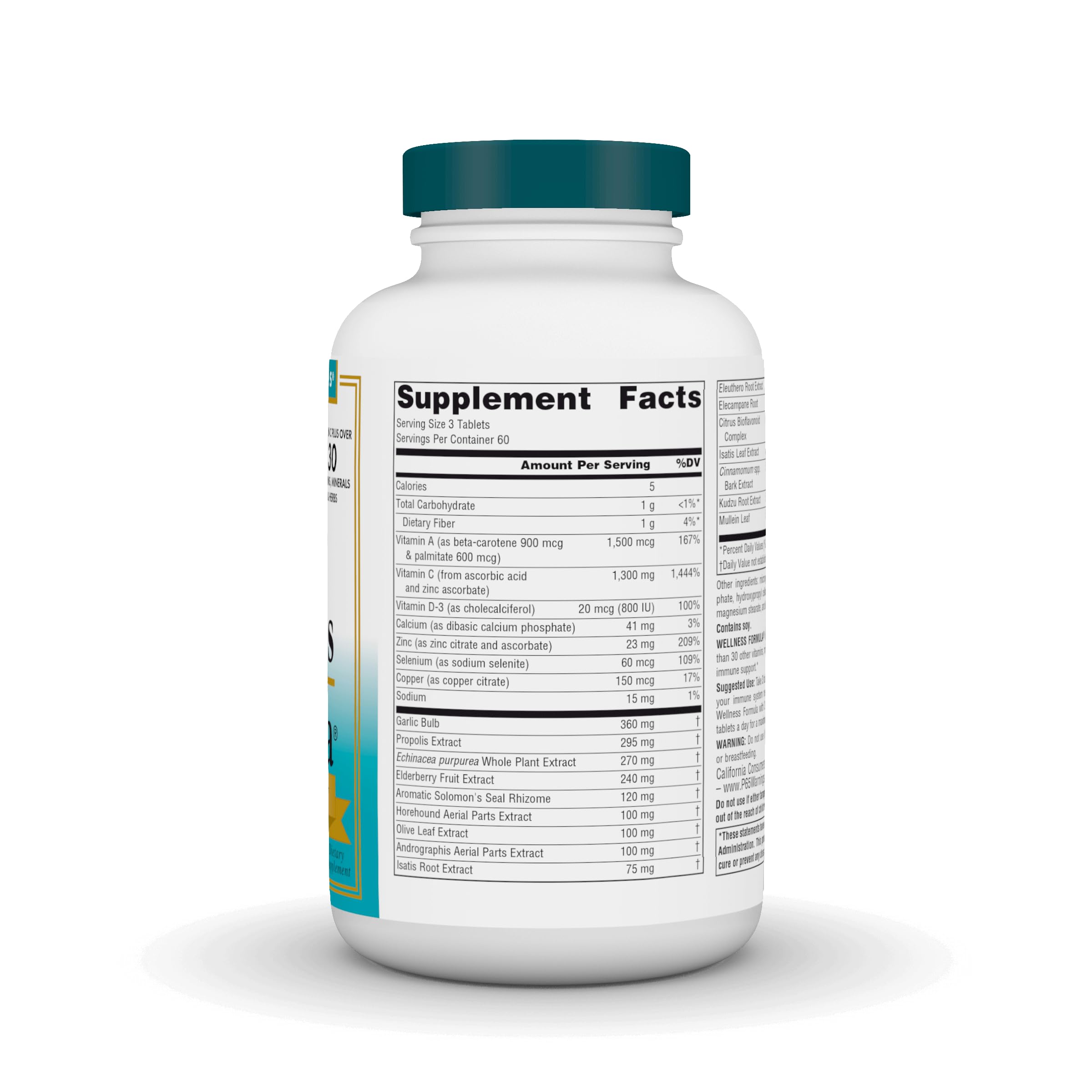 180 tablets for daily immune health
