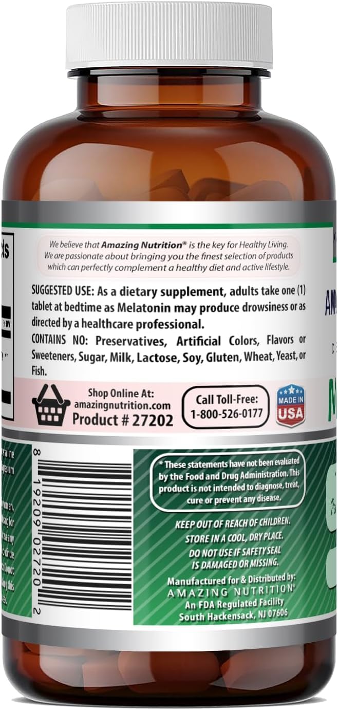 180 tablets for long-lasting sleep support