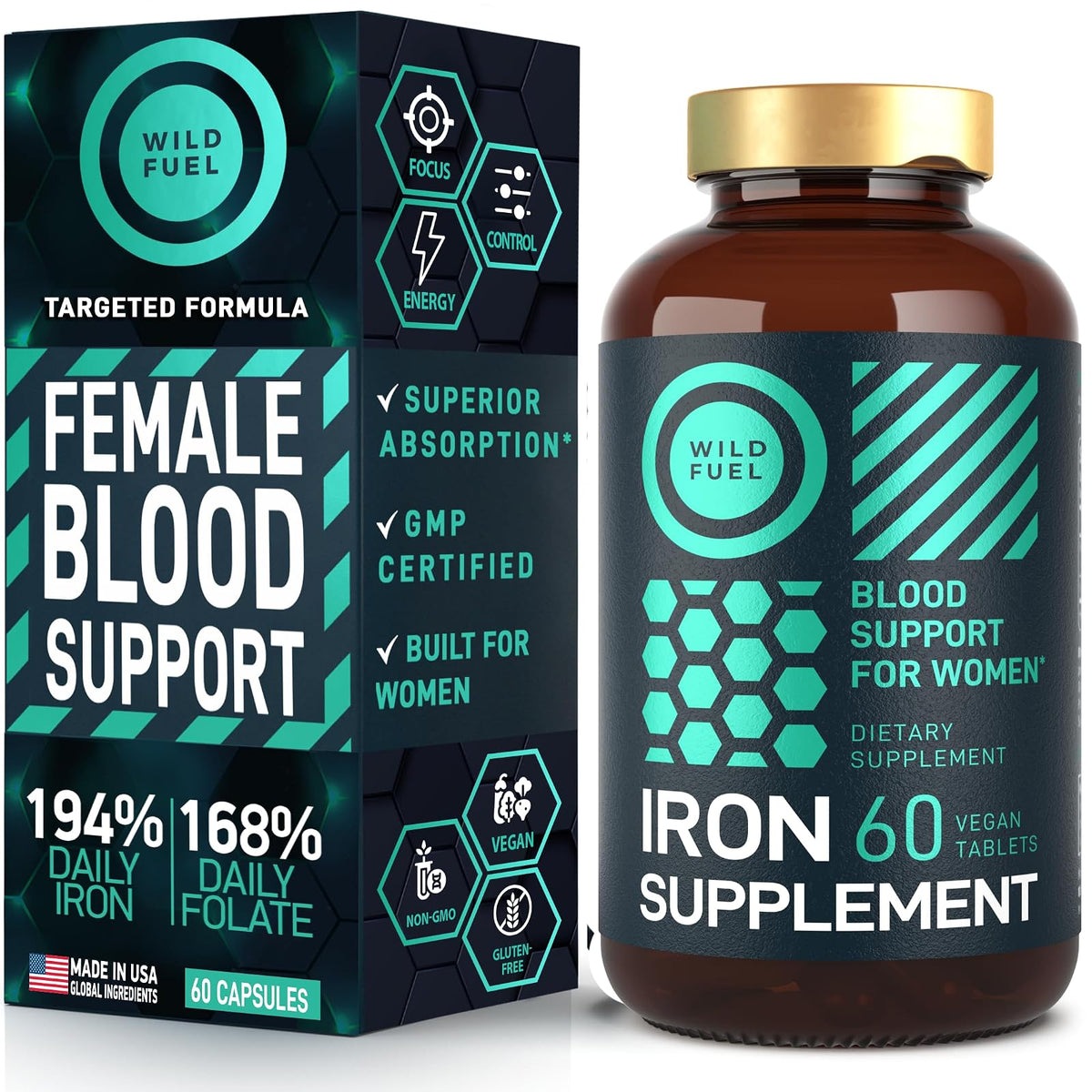 180 tablets for long-lasting supply