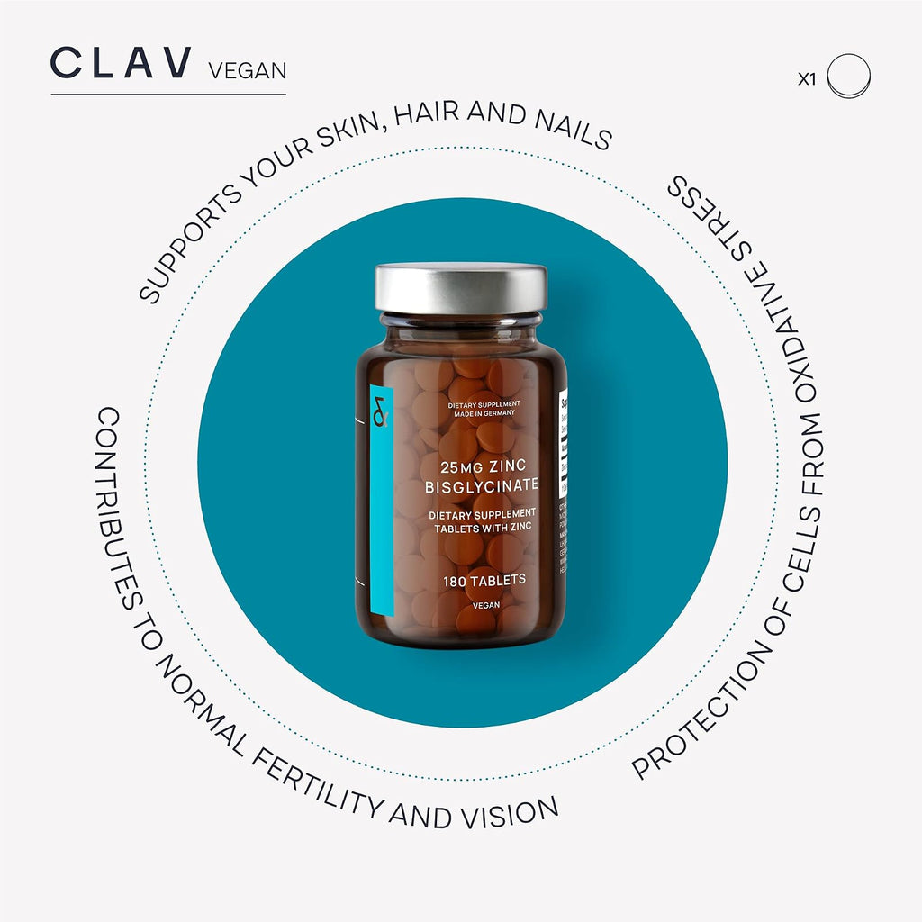 180 tablets of essential zinc
