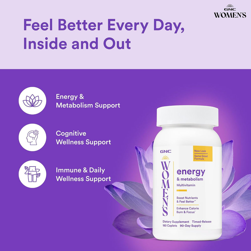 180 tablets of GNC multivitamins