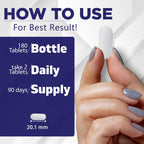 180 tablets of L-Lysine for wellness