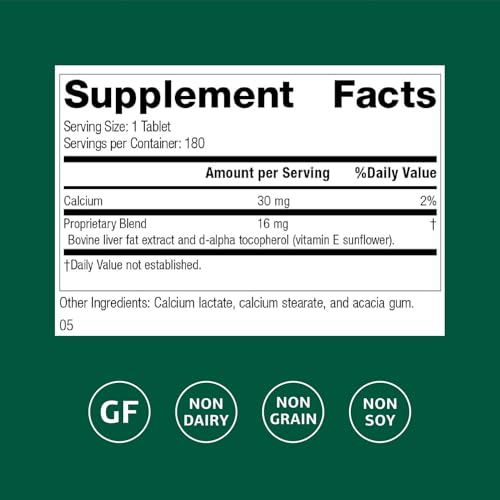 180 tablets of liver support