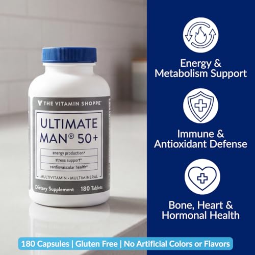 180 tablets of multivitamins for men