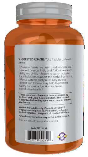 180 tablets of tribulus nutrition