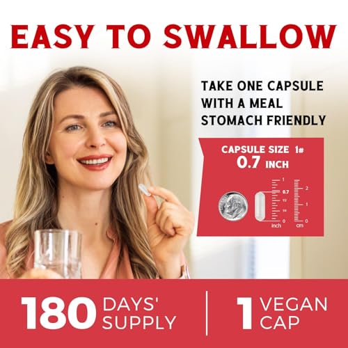 180 vegan caps for daily use