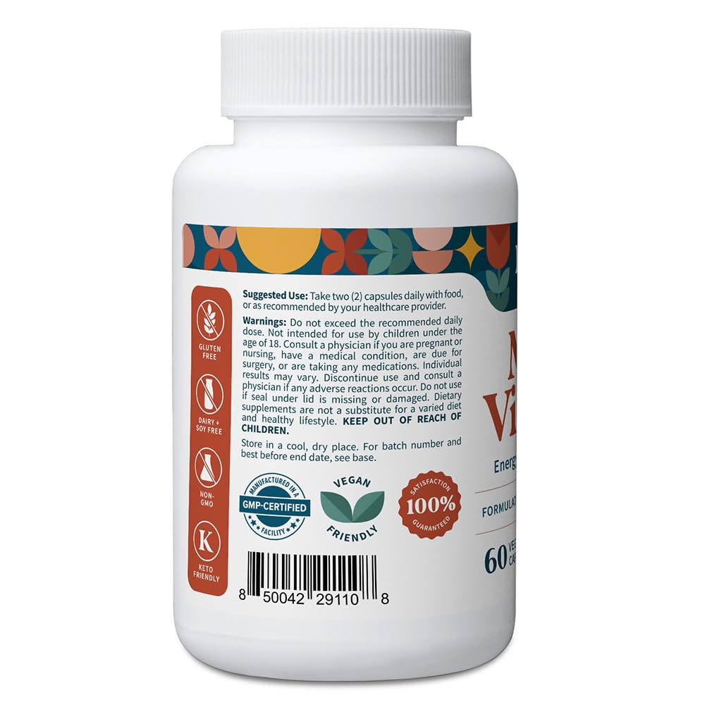 180 vegan capsules for daily health