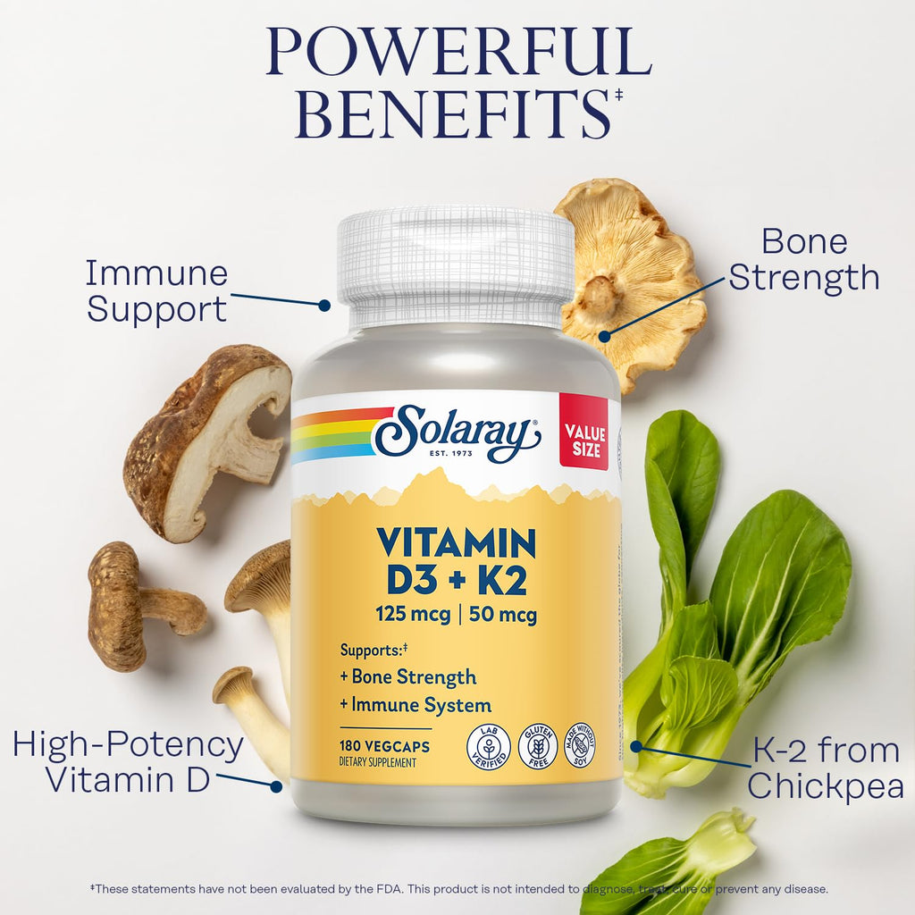 180 VegCaps of Vitamin D3