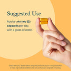 180 vegetarian capsules for daily use