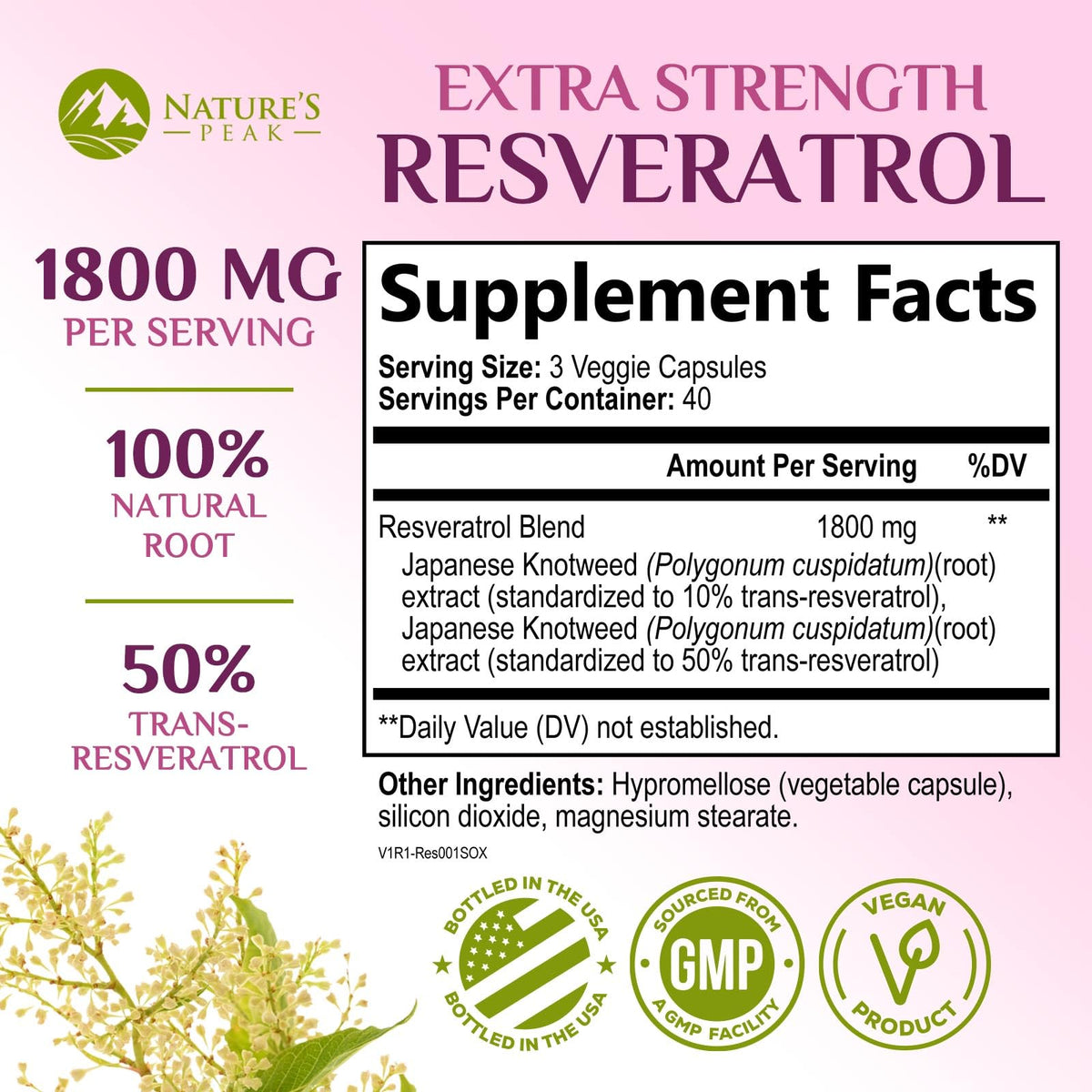 1800 mg antioxidant supplement
