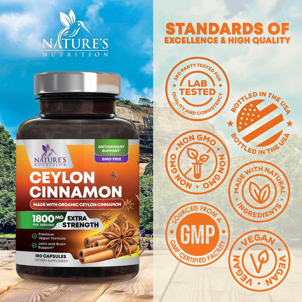 1800 mg ceylon cinnamon benefits