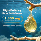 1800 mg elastin for skin health