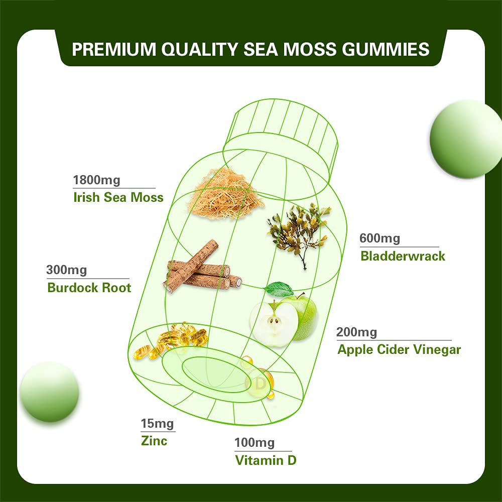 1800mg sea moss gummies for adults