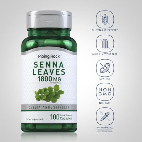 1800mg senna leaves for digestion