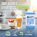 18g collagen peptides per serving