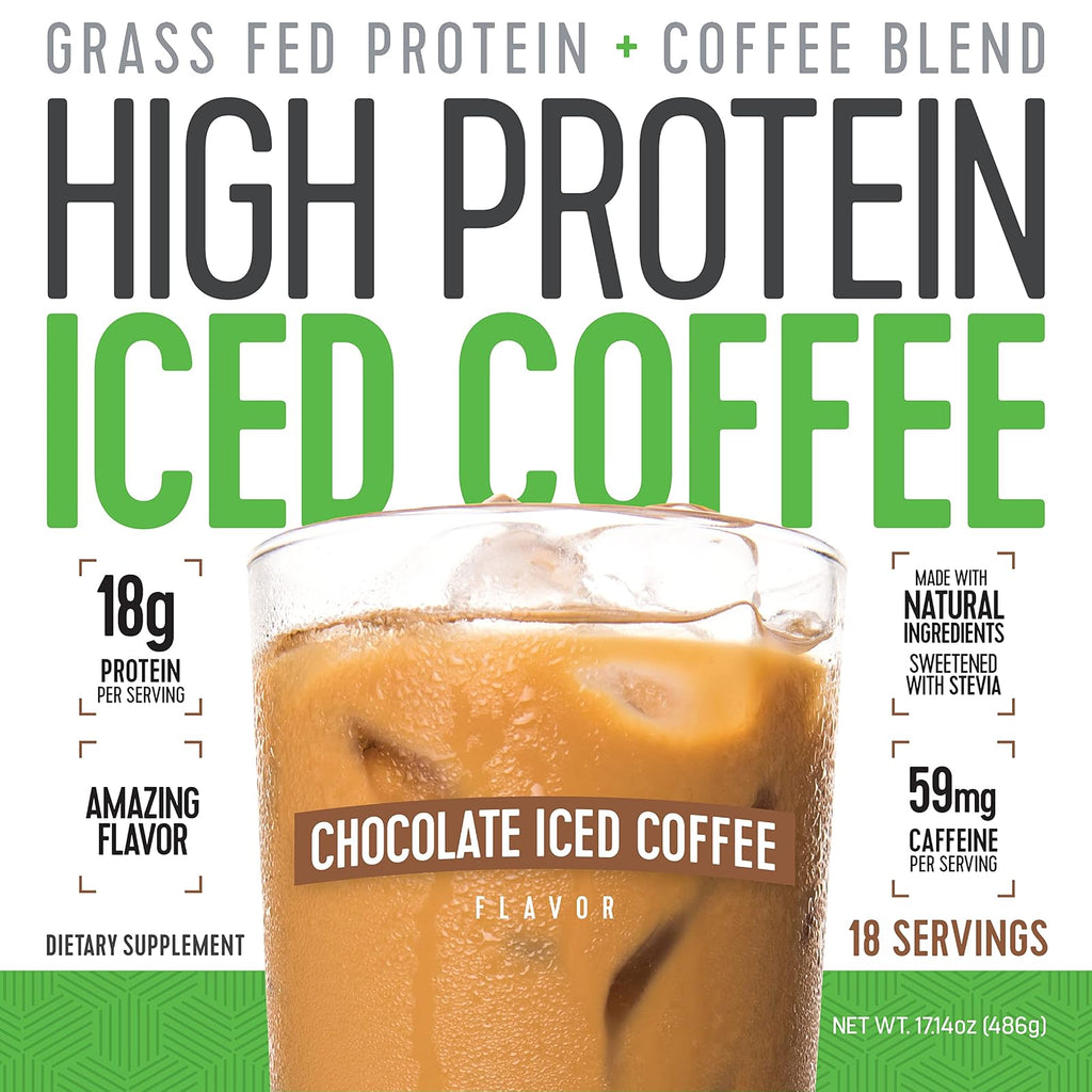 18g protein chocolate coffee beverage