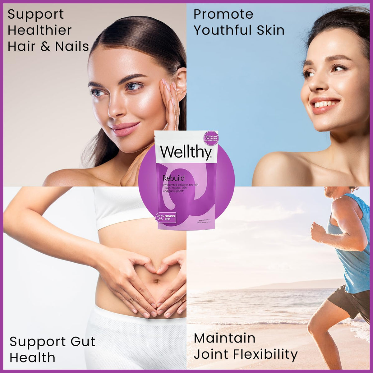 18g protein collagen powder serving