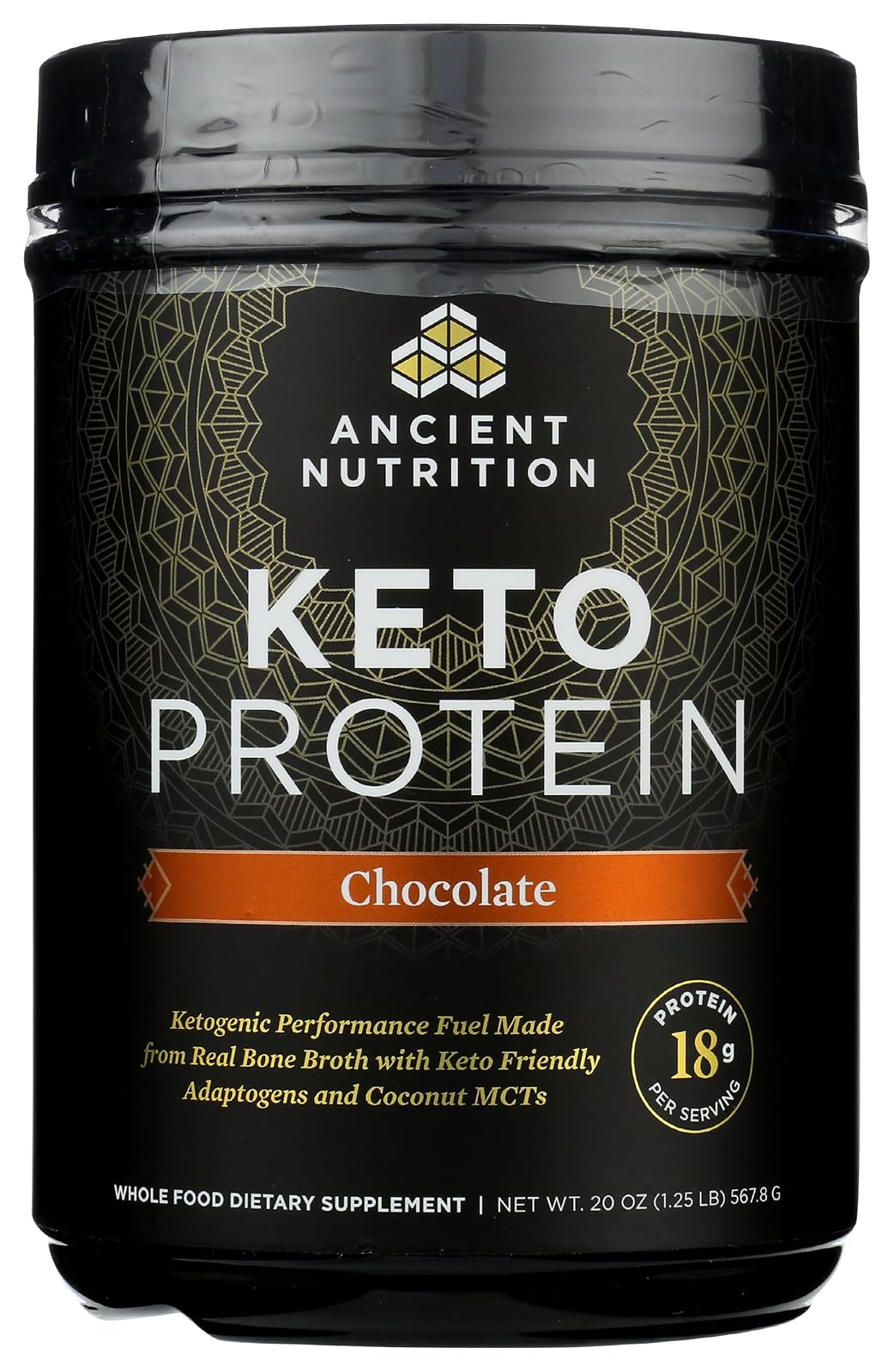 18g protein per serving keto powder