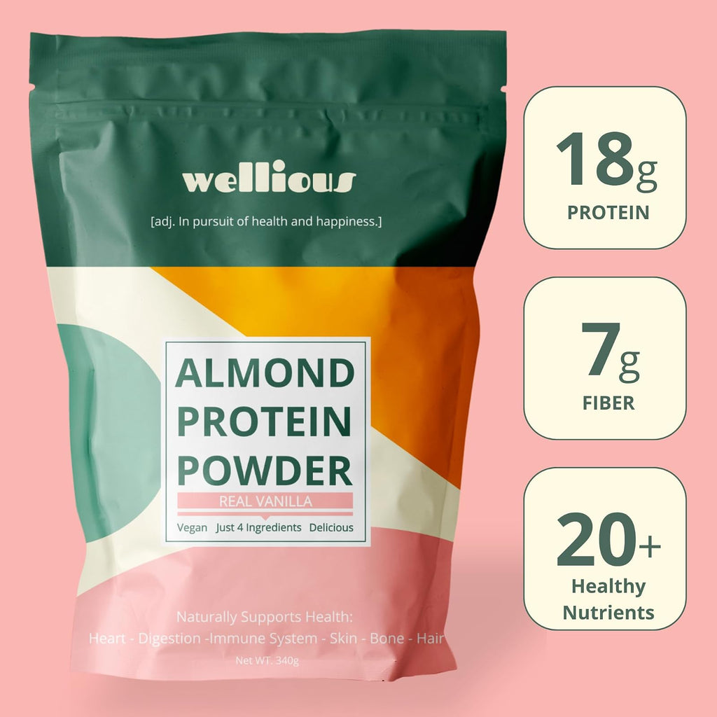 18g protein per serving vanilla flavour