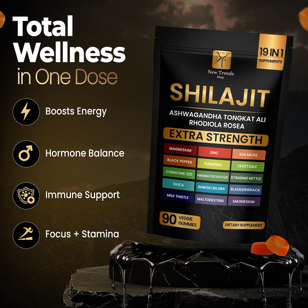 19 in 1 multivitamins for wellness