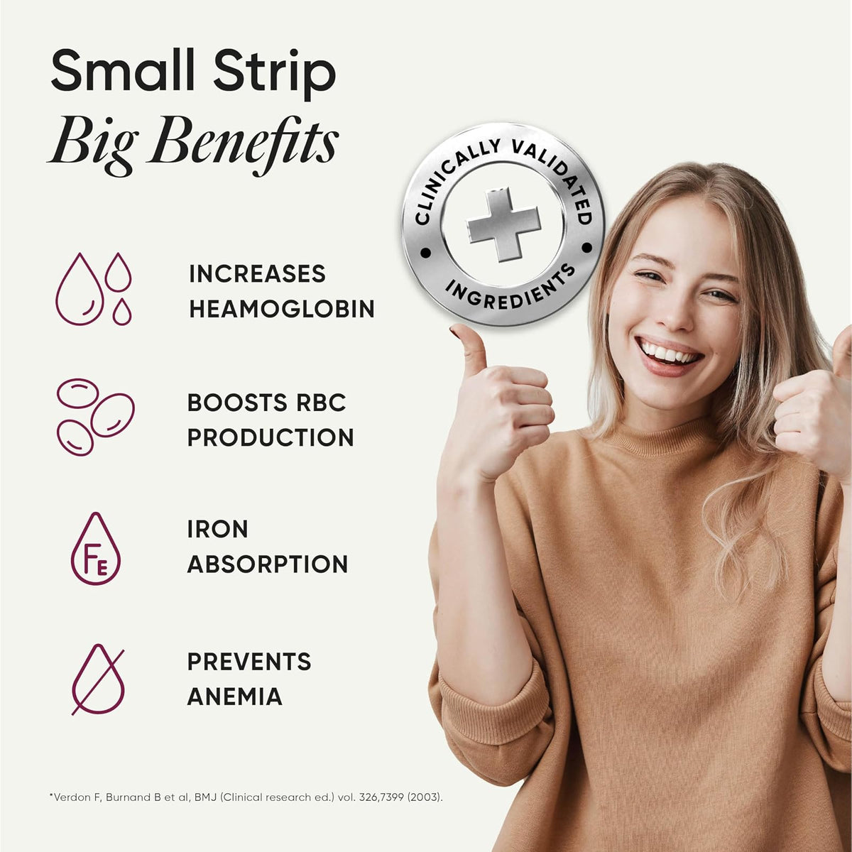 19 mg iron with folate benefits