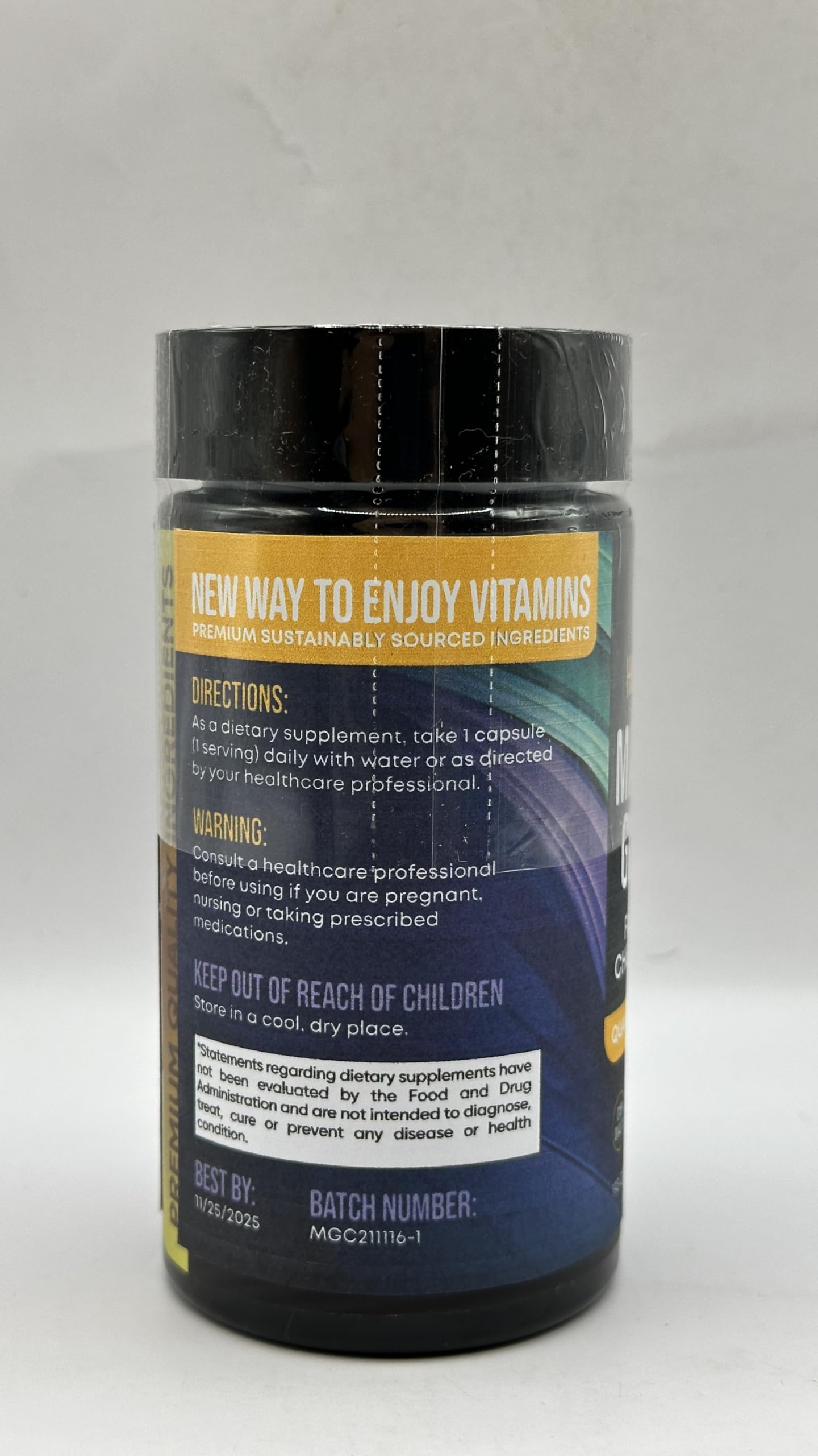 193 capsules of magnesium for daily use