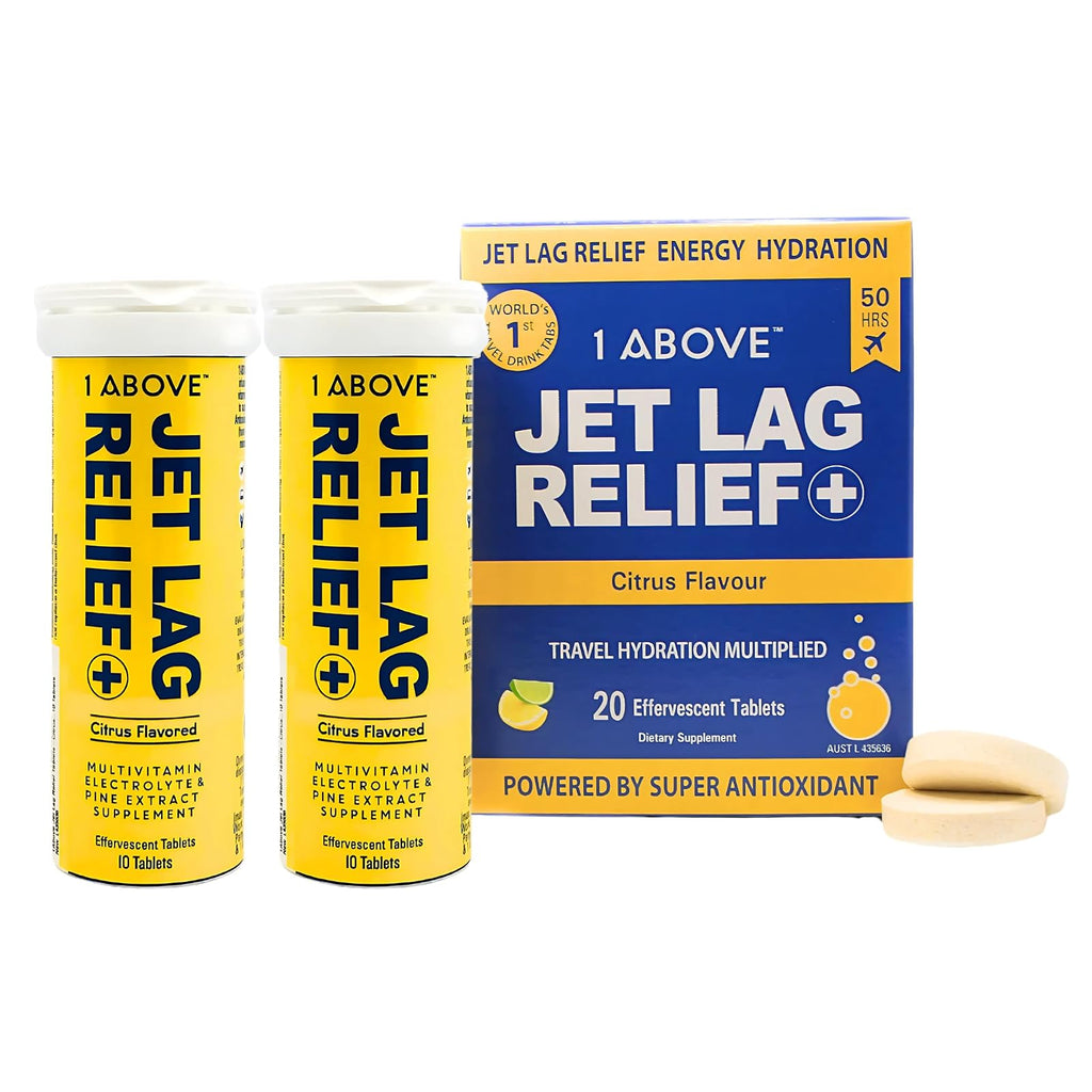 1ABOVE multivitamins for jet lag